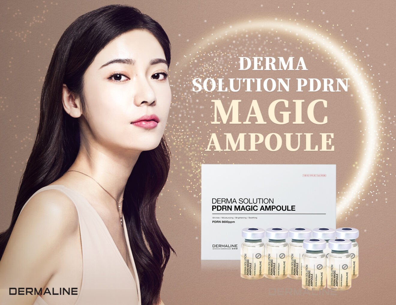 Dermaline Derma Solution PDRN magic ampoule set 5ml*7 - Kbeauty Derm