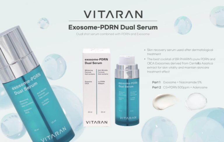 Vitaran Exosome PDRN dual serum 50ml - Salmon DNA
