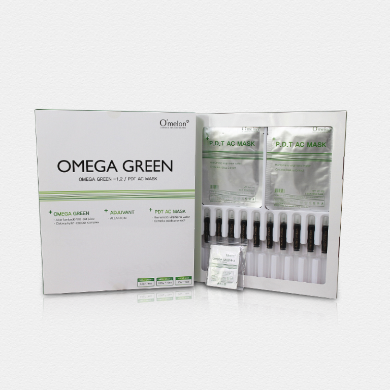 Omega Green PDT acne treatment - Kbeauty Derm